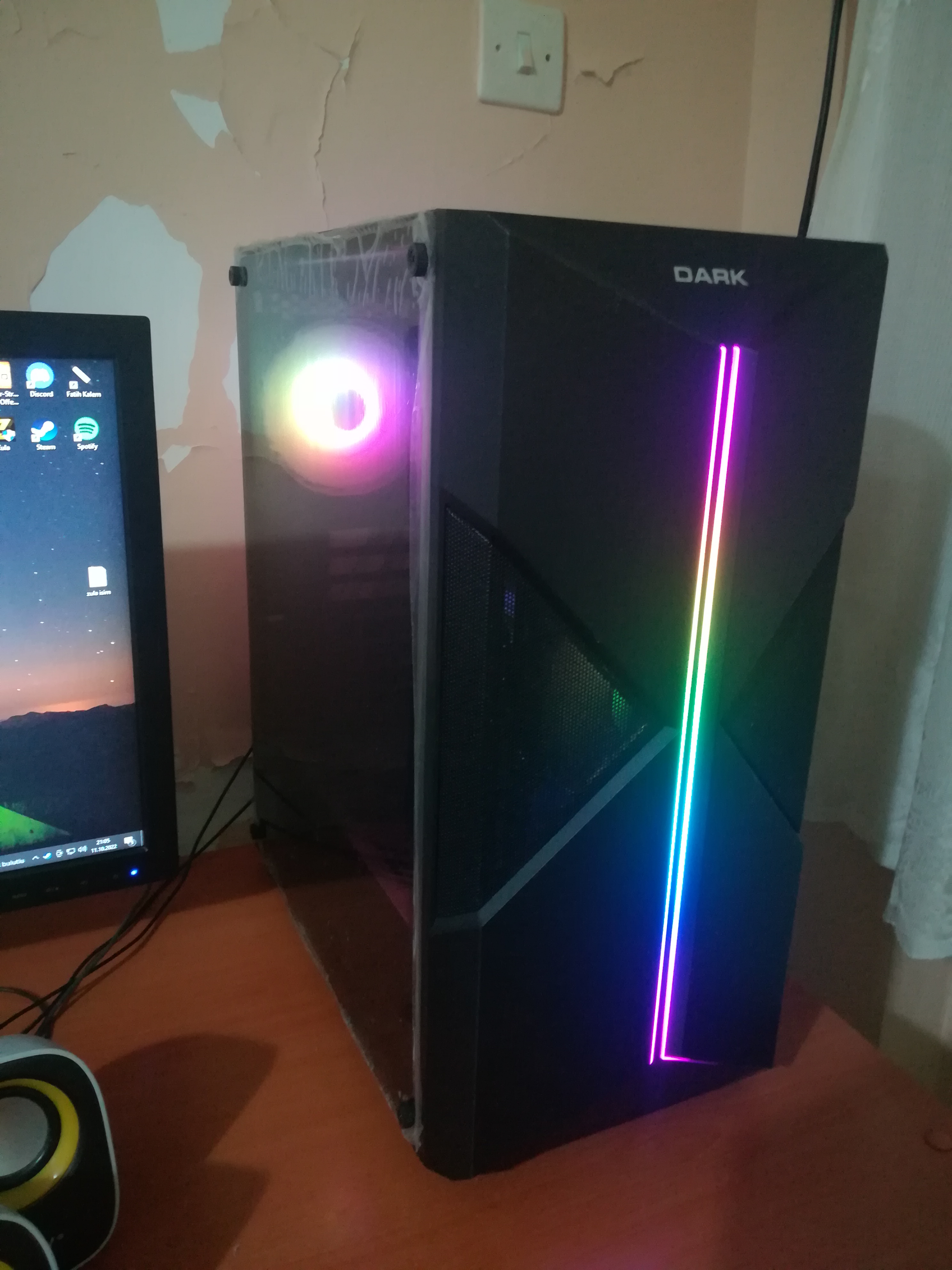 3300 TL İ7 2600 CORSAİR 8GB DDR3 RAM CORSAİR 600W DARK RGB KASA 480GB ...