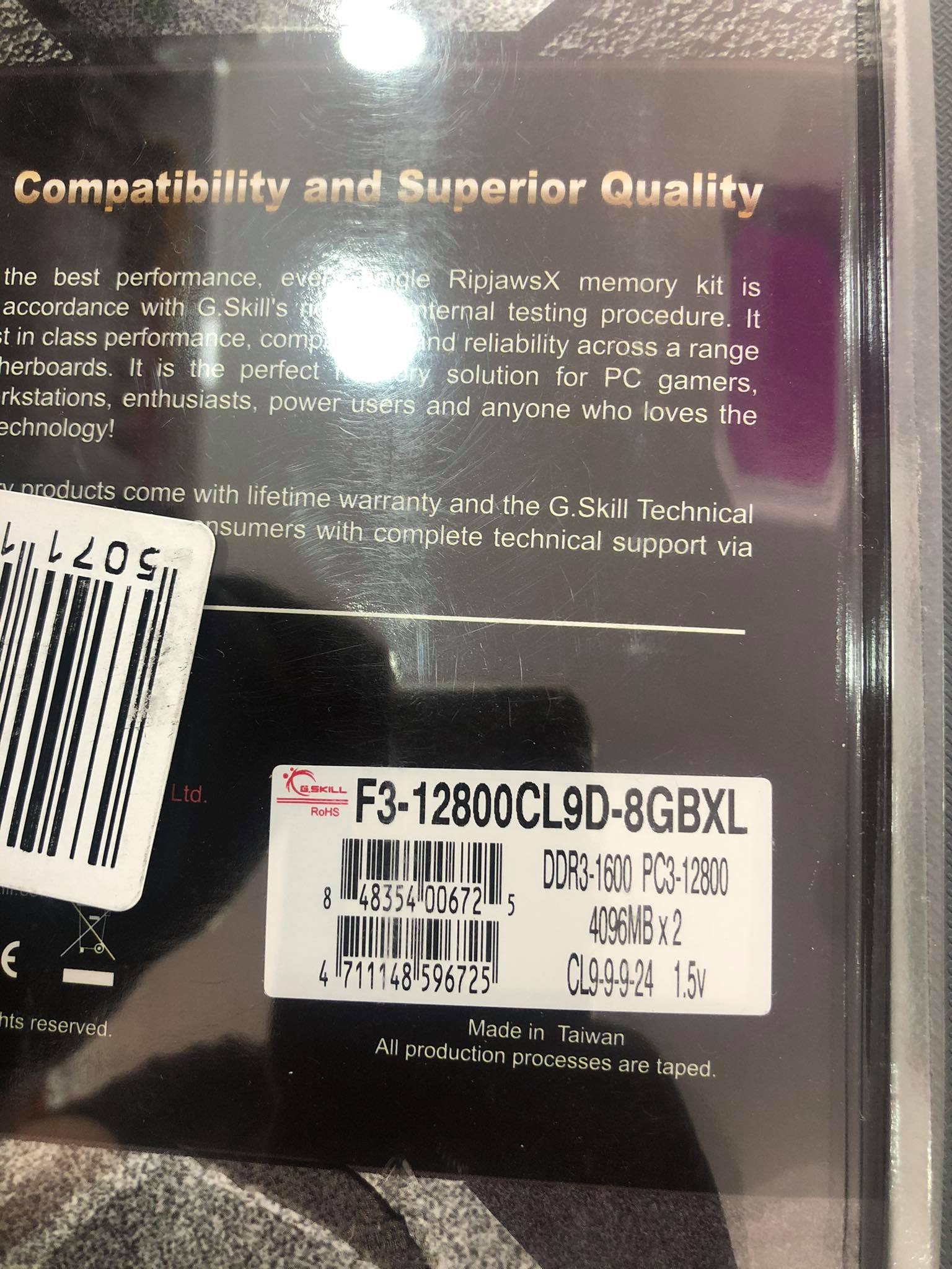 GSKİLL RIPJAWS 2X4 [1600 MHZ] SOĞUTUCULU RAM KİTİ | DonanımHaber Forum