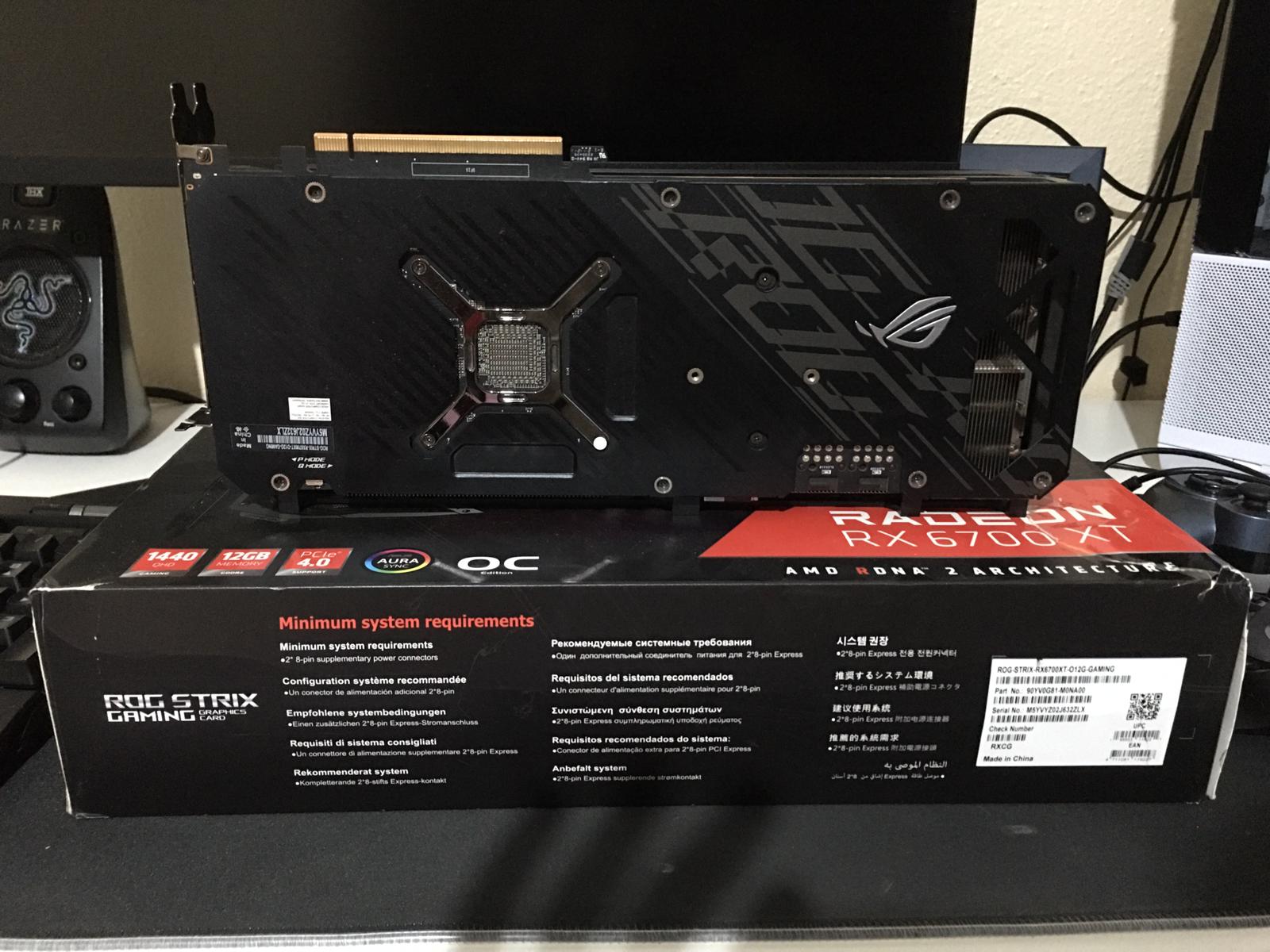 ASUS ROG STRIX Radeon RX 6700 XT 12GB | DonanımHaber Forum