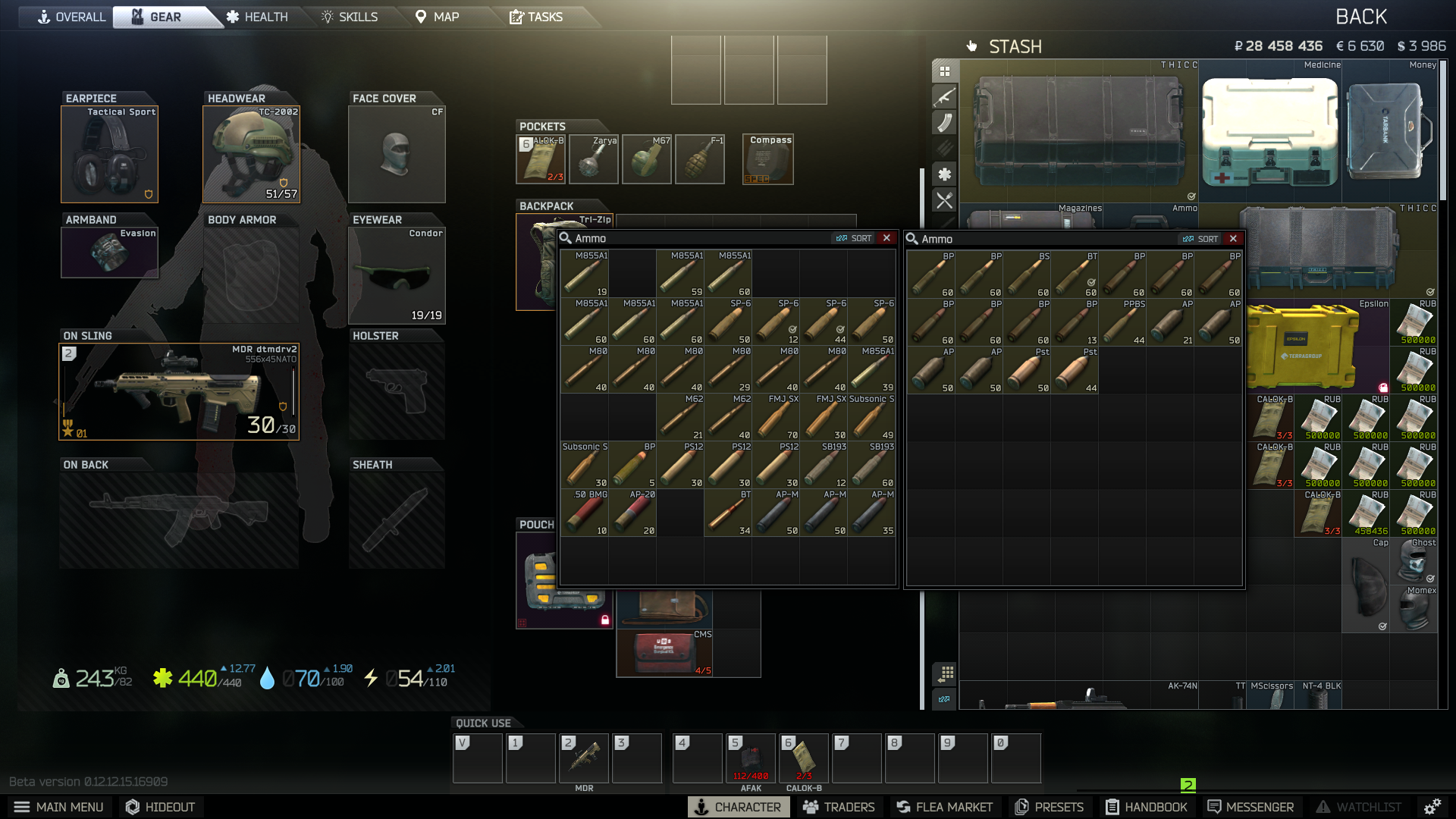 ESCAPE FROM TARKOV-EOD-43LvL-55m-Stash-28mKESH | DonanımHaber Forum