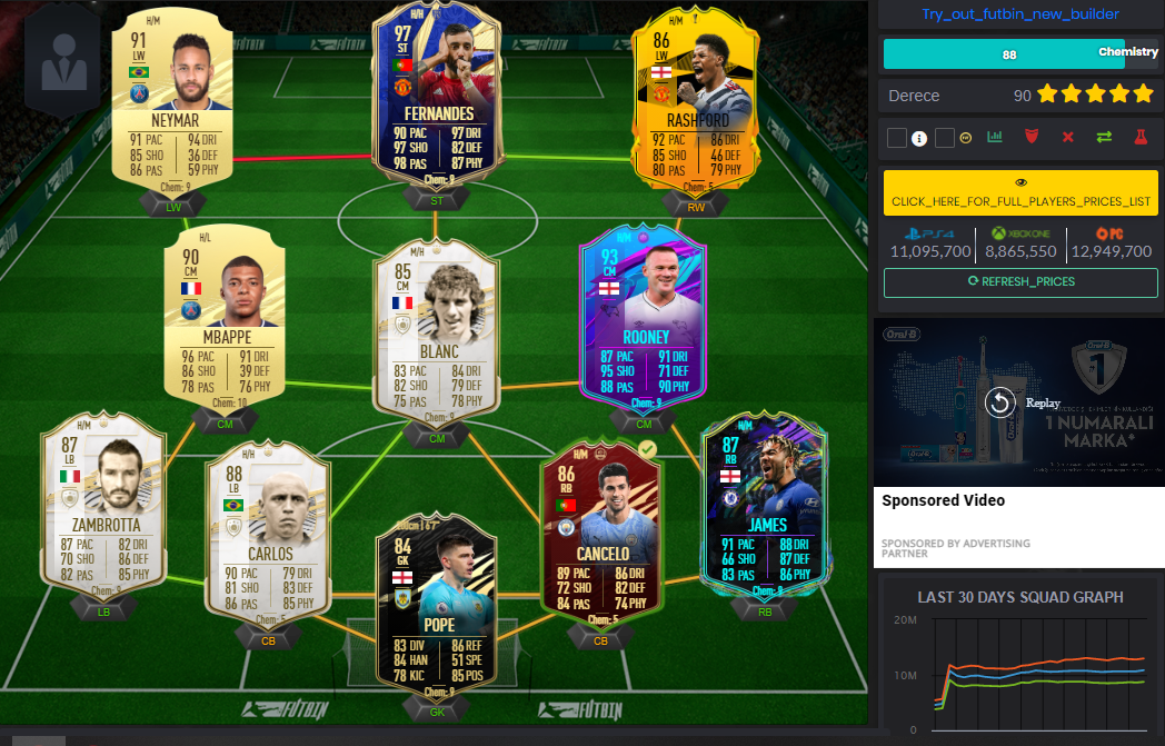 Fifa 21 Acil Satılık Uygun Fiyatlı üst Düzey Hesap 12m Kadro Değeri